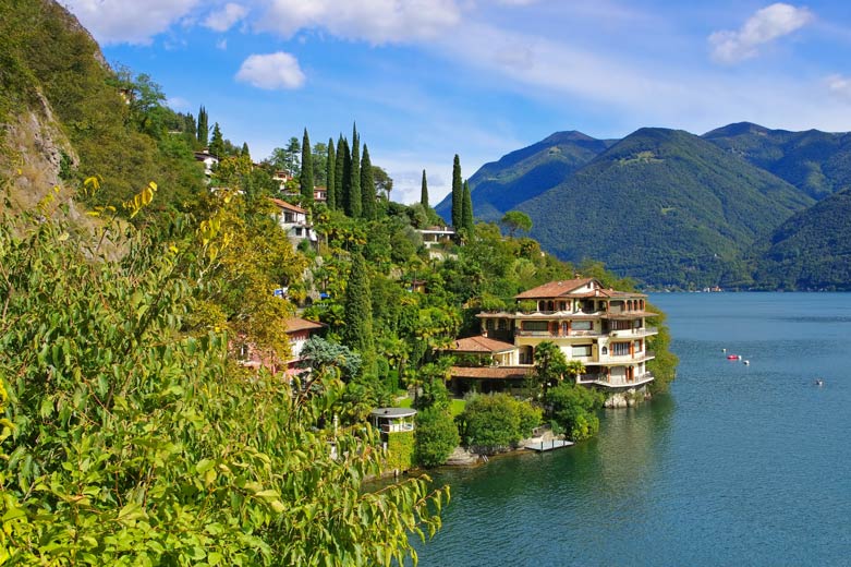 Valsolda am Luganer See